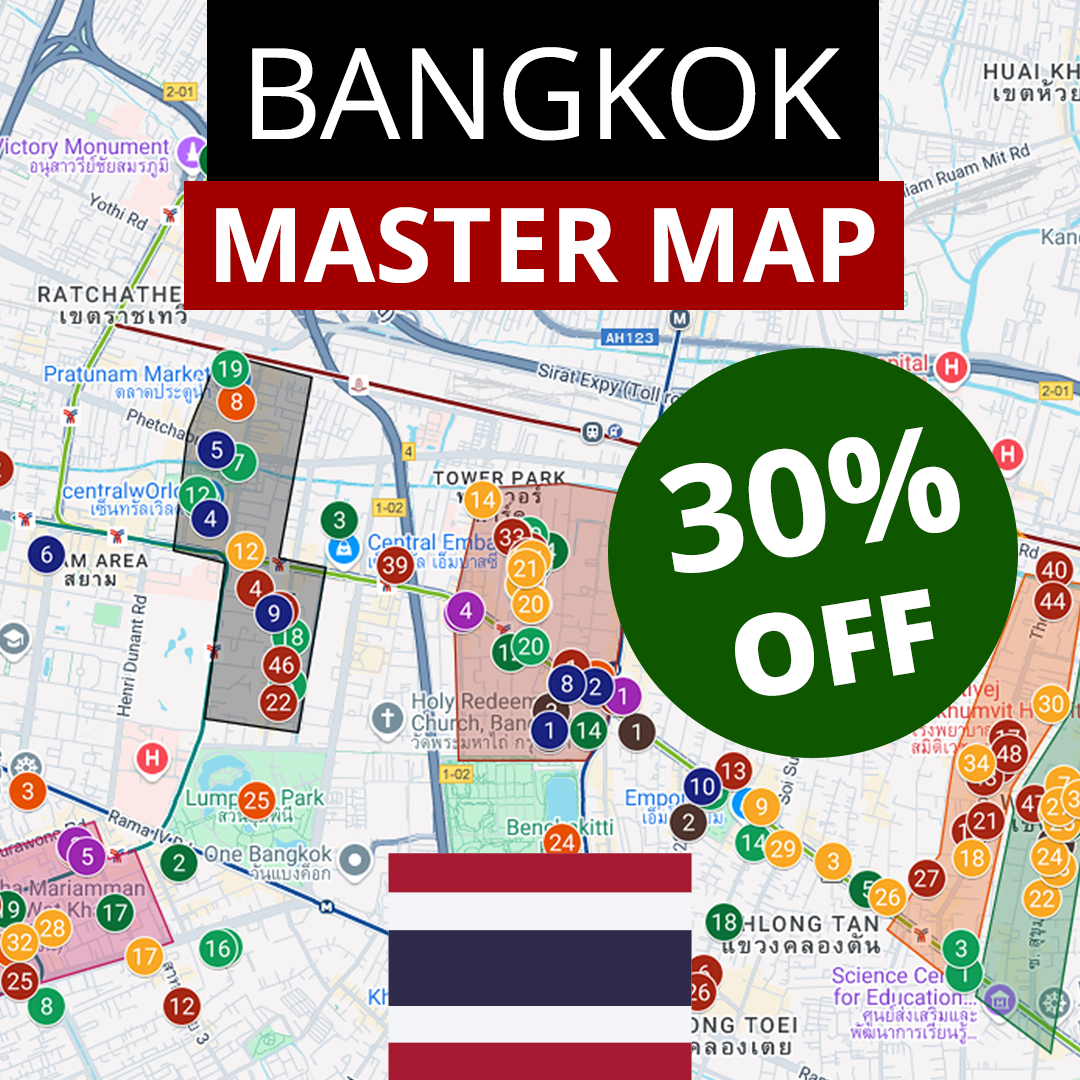 Bangkok Master Map (2026) by Reformatt – Reformatt Maps