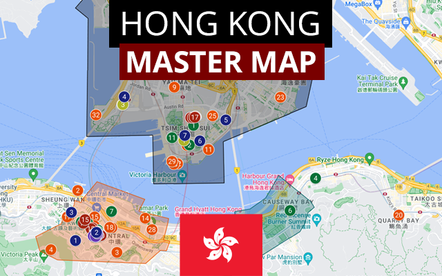 Hong Kong Master Map (2025) by Reformatt – Reformatt Maps