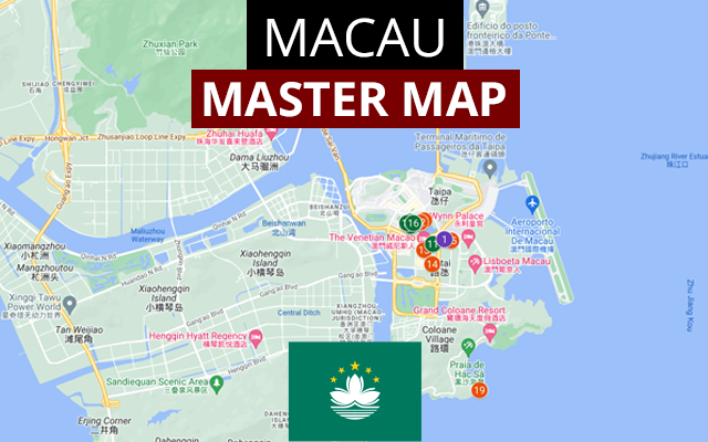 Macau Master Map (2025) by Reformatt – Reformatt Maps