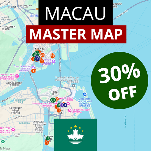 Macau Master Map (2025) by Reformatt – Reformatt Maps