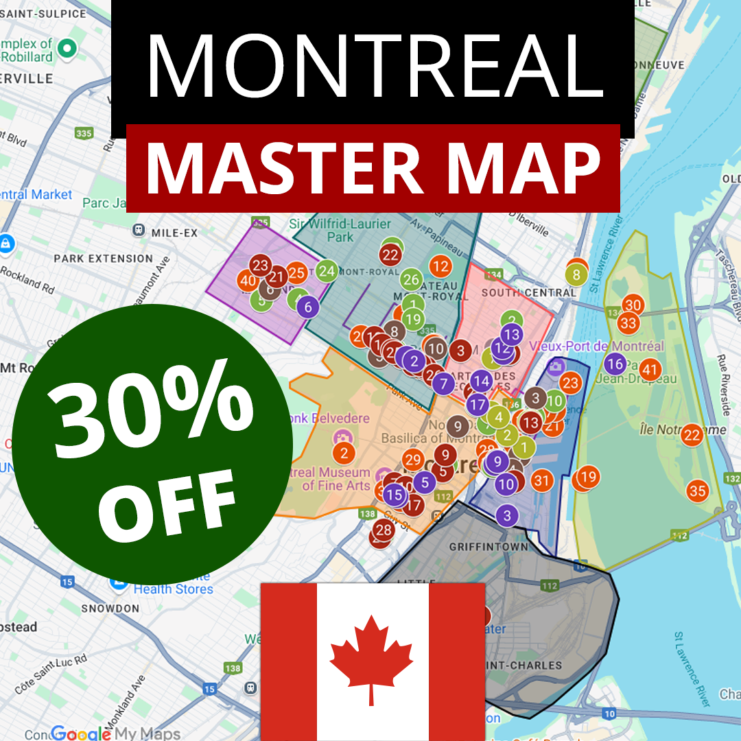 Montreal Master Map (2026) by Reformatt – Reformatt Maps